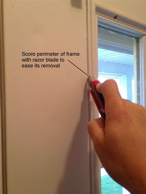 How To Replace A Glass Frame In An Exterior Door