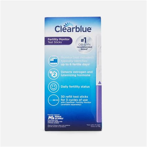 Fsa Eligible Clearblue Fertility Monitor Test Strips 30 Ct Fsa Store