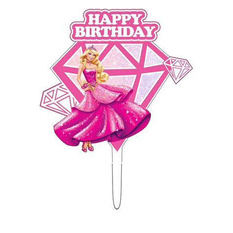 Get Ready For A Magical Party With Barbie Cake Decorations