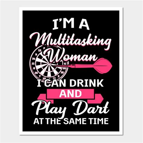 Darts Dart Girl Darts Geschenk By Professional Art Print Ts