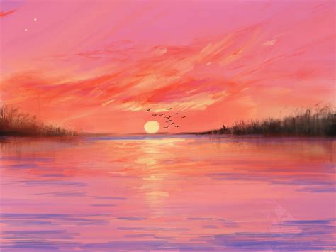 Beginner Sunrise R ProCreate