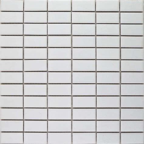 Juliette White Mosaic Brick Tiles 30x30cm Luxury Tiles Uk