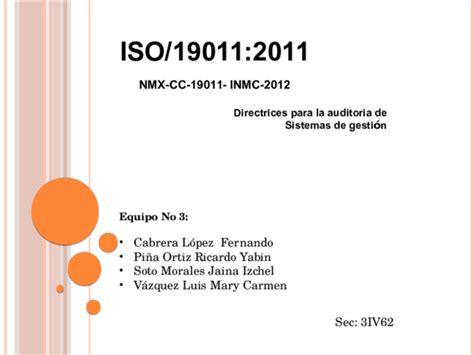 Ppt Norma Iso 19011