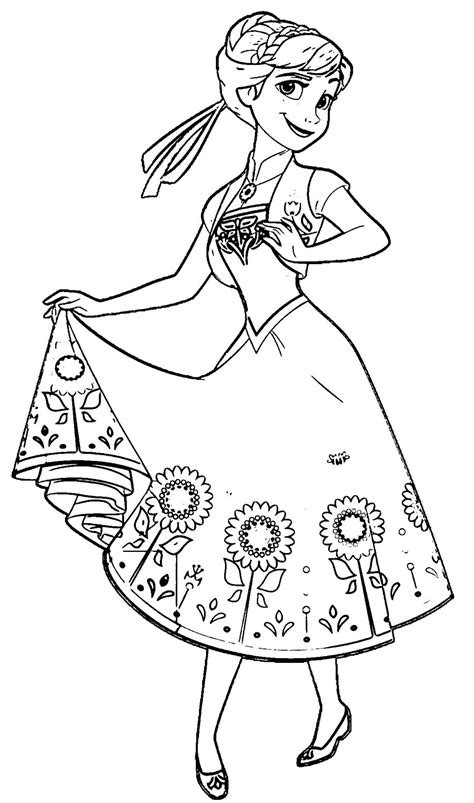 Dibujos De Frozen Para Colorear Colorear24