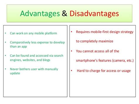 mobile web vs mobile apps