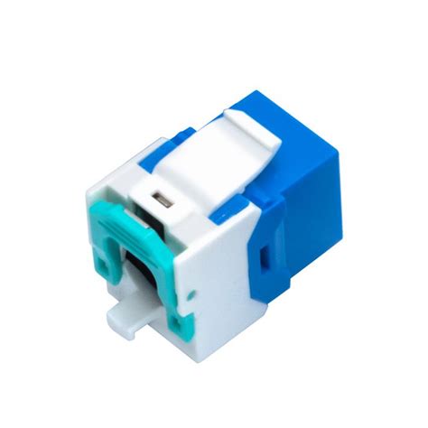 Short Body Toolless Cat6a Utp Rj45 Jack 180° Keystone Module Suppliers Manufacturers Factory