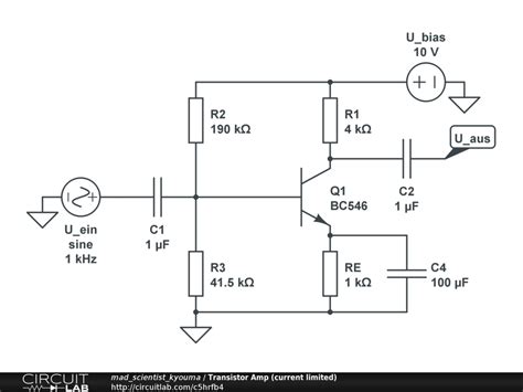 Transistor Amp Circuit