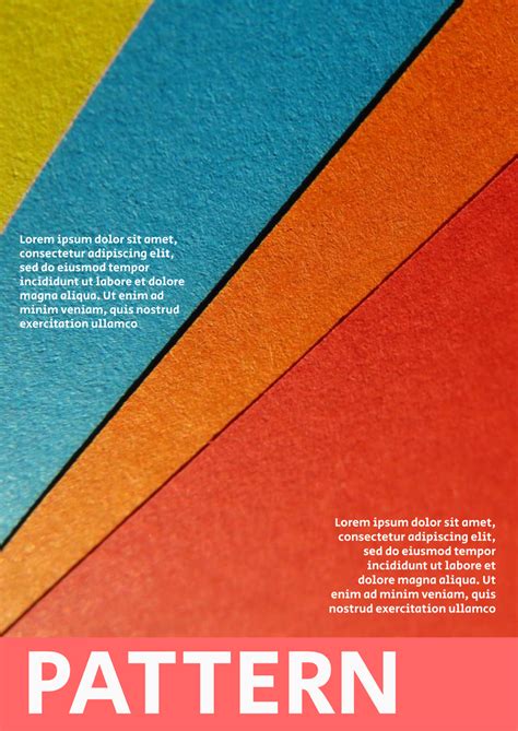 Sharp Pattern Poster 포스터 Template Sharp Pattern Poster 포스터 Template