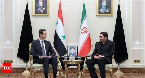 Syrian President Bashar Assad Meets Irans Supreme Leader In Tehran