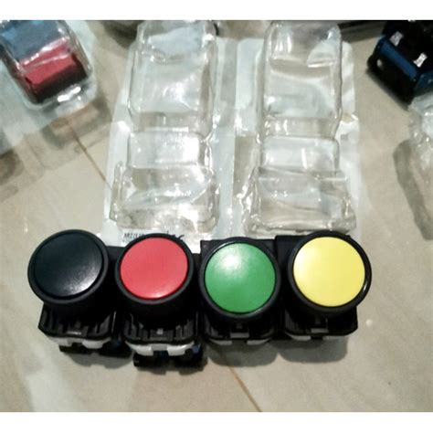 Jual Push Button FUJI AR22FOR 01 Fuji Electric Kontak 1NC 22mm Hijau