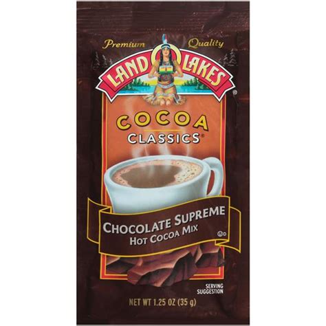 Land Olakes Cocoa Classics Chocolate Supreme Hot Cocoa Mix Hy Vee