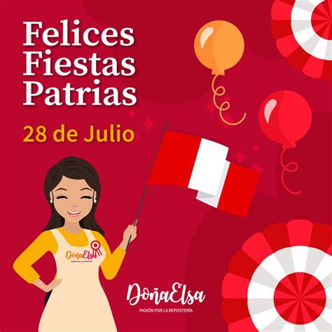 Doña Elsa ¡apasionadas Felices Fiestas Patrias 😍