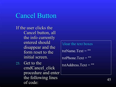 Introduction To Programming Using Visual Basic 6 PPT