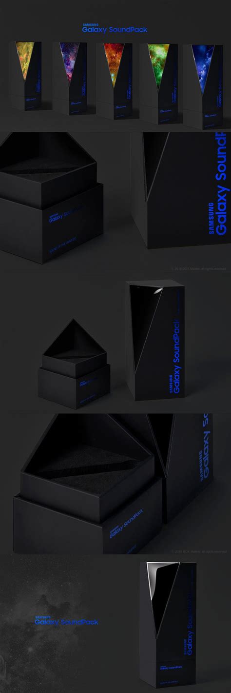 삼성 갤럭시 사운드팩 패키지 박스의 상세한 모습을 담은 사진