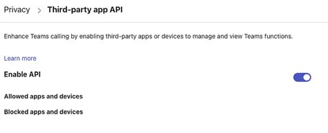 Microsoft Teams Api Key For New Teams Third Party Integrations