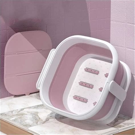 Bain De Pieds Massage Bain De Pieds Pliable Plastique Seau Pliable