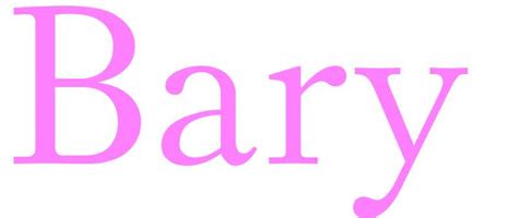 Bary Name For Girls Meaning Popularity And Origin