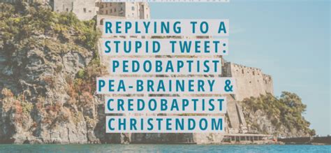 A Primer On Paedo Vs Credo Baptism Trinity Bible Chapel