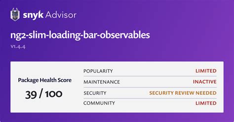 Ng2 Slim Loading Bar Observables Npm Package Snyk