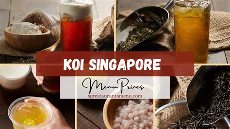 Koi Menu With Prices 2024 Promotions And Reviews