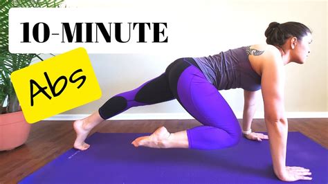 Minute Total Core Ab Workout At Home Workout No Equipment Youtube