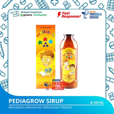 Jual Pediagrow Sirup 200 Ml Shopee Indonesia