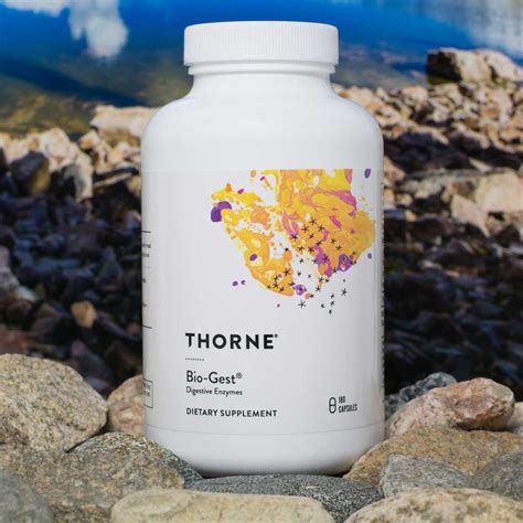 Thorne Bio-Gest | Digestive Enzyme Formula - 90 Capsules - The Natural ...