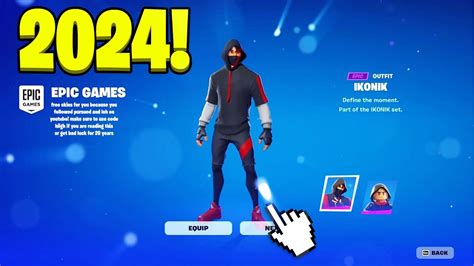 How To Get Ikonik Skin Free Ikonik Skin Code 2021