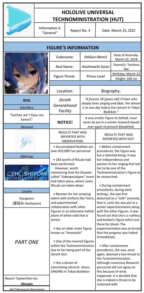 HUT Report Card No 4 Inspired By SCP Foundation Scrolller