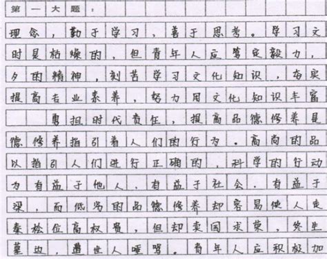 申论不需要写标题 申论写作 申论答题 大山谷图库