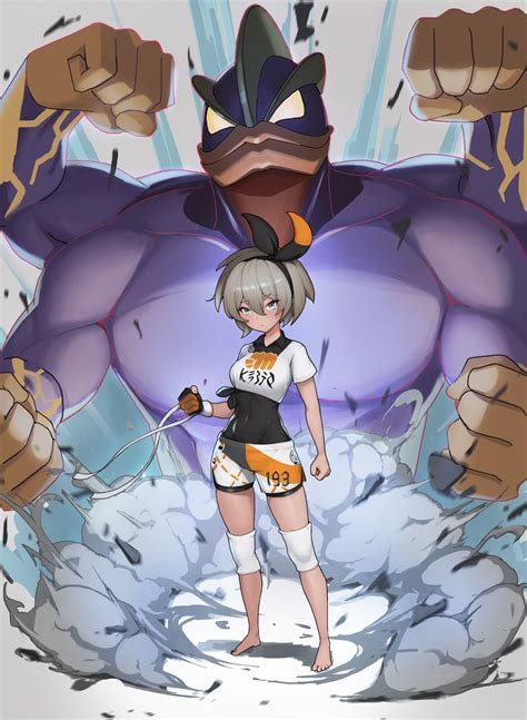 Bea Machamp And Gigantamax Machamp Pokemon And 2 More Drawn By