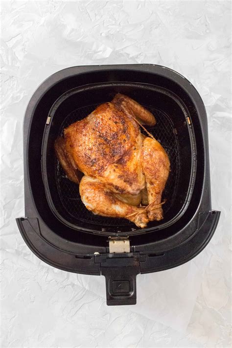 Air Fryer Whole Chicken Carmy Easy Healthy Ish Recipes