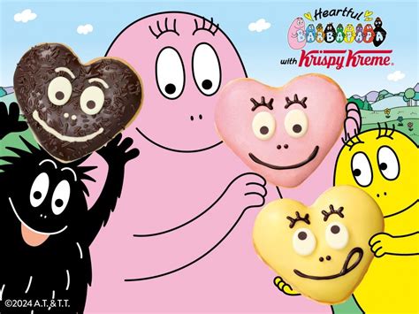 クリスピー・クリーム・ドーナツにて世界中で人気な「バーバパパ」とのコラボレーション第3弾『heartful Barbapapa With