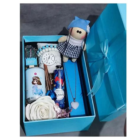 خرید و قیمت کادو روز دختر کادو تولد آبی از غرفه آنلاین شاپ 27