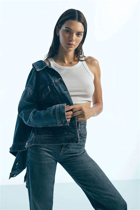 Kendall Jenner Models Own Denim Fall Winter 2022 Collection