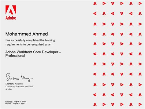 Mohammed Ahmed On Linkedin Adobeworkfront Professionaldevelopment