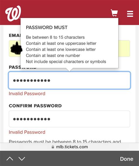 Make This Make Sense Password Cant Contain Special Characters Or