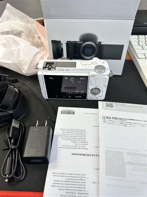 Sony Vlogcam Zv E10l ホワイト メルカリ