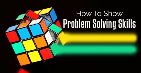 How To Show Problem Solving Skills Resume And Work Wisestep
