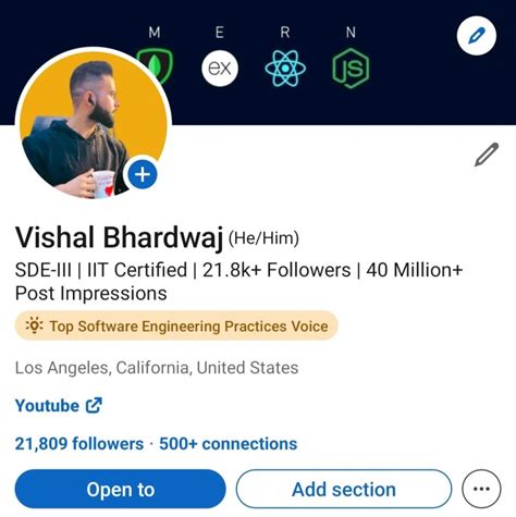 vishal bhardwaj on linkedin softwareengineering achievement community gratitude 27 comments