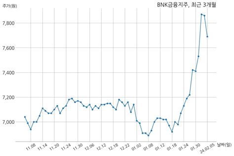 Bnk금융지주 매출액 또는 손익구조 변동 Money Robo