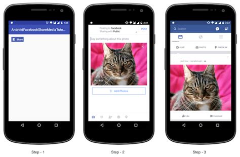 Share Media Files Using Latest Android Facebook Sdk Tutorialwing