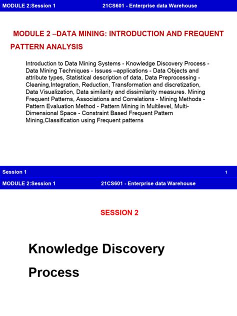 knowledge discovery process pdf data mining data warehouse