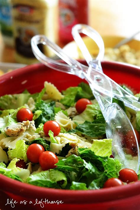 Chicken Bow Tie Pasta Salad