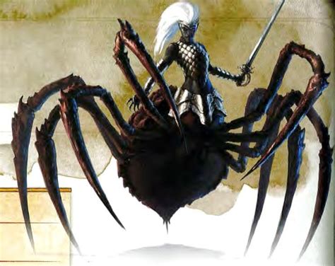 Enciclopedia Dei Mostri Drider Dungeons And Dragons Dragons´ Lair