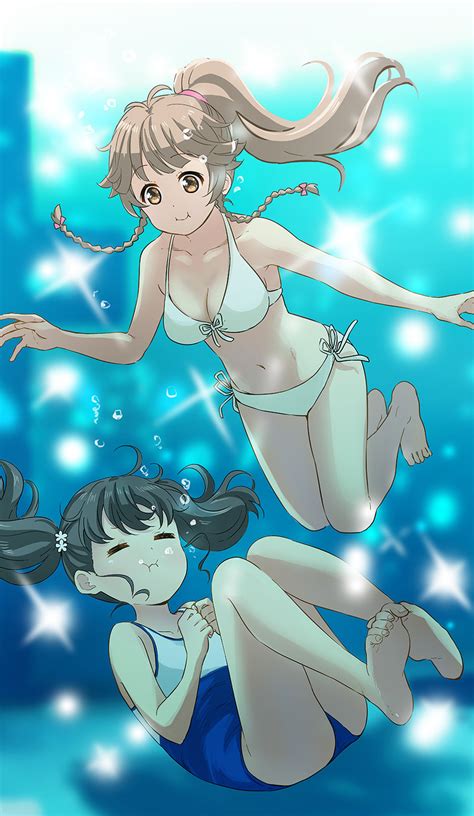 Nosa Kouko And Shiretoko Rin High School Fleet Drawn By Abekanari