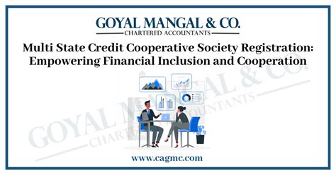 Multi State Credit Cooperative Society Registration CAGMC