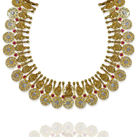 A South Indian Temple Necklace Divine Elegance