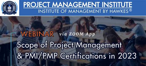 Free Webinar Scope Of Project Management And Pmi Pmp In 2023