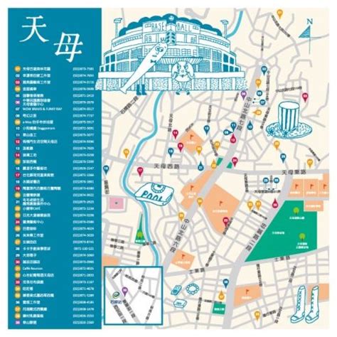 City Yeast Illustrated Map Map Projects Guidebook Design